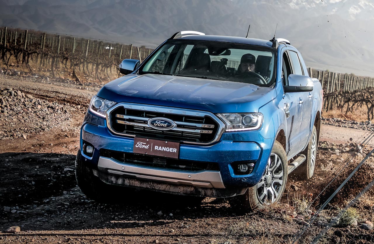 Nueva Ford Ranger, máximo puntaje por equipamiento seguridad ...